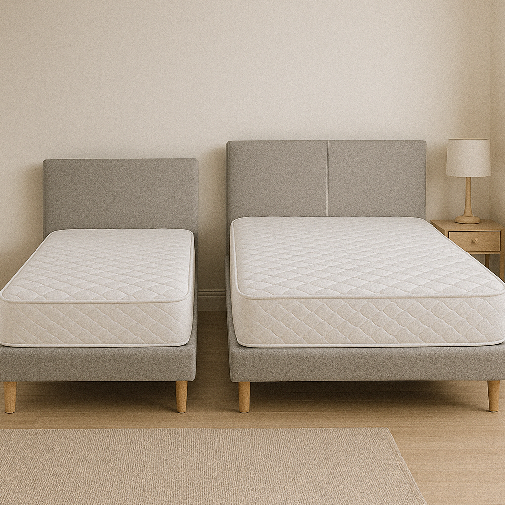 Single VS Small Double Mattress: What's the Real Fit?– Moorcroft Beds