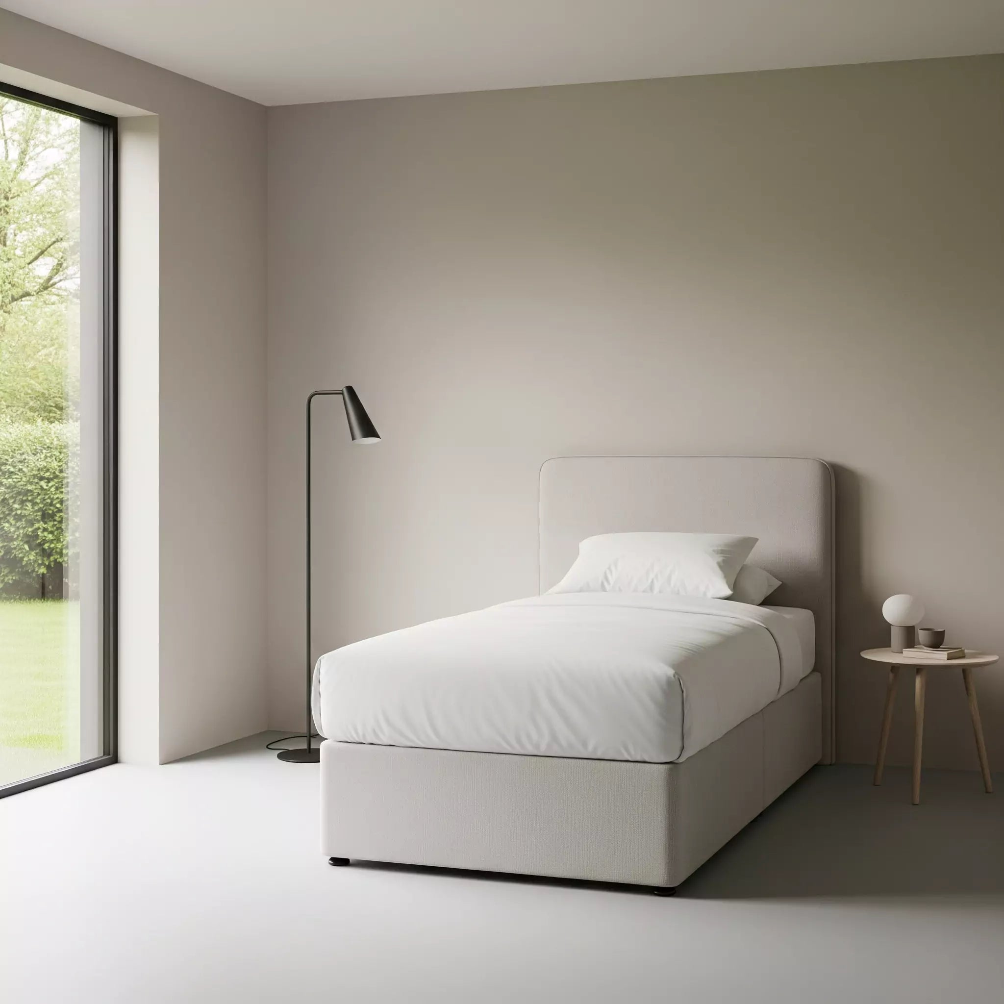 Minimalist Guest Room with Single Divan Bed: Design Tips– Moorcroft Beds