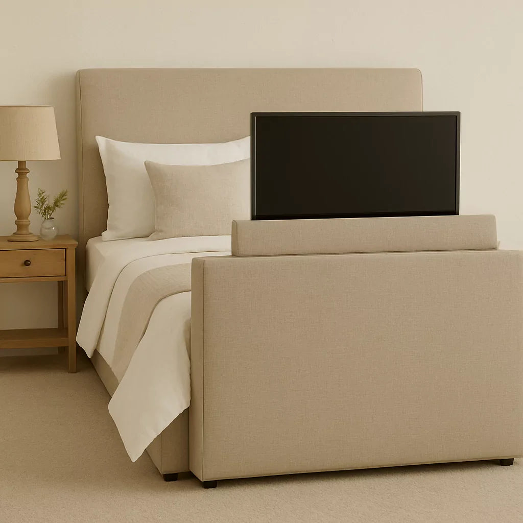 Space-Saving Smart Beds: Why a TV Bed Is Worth– Moorcroft Beds